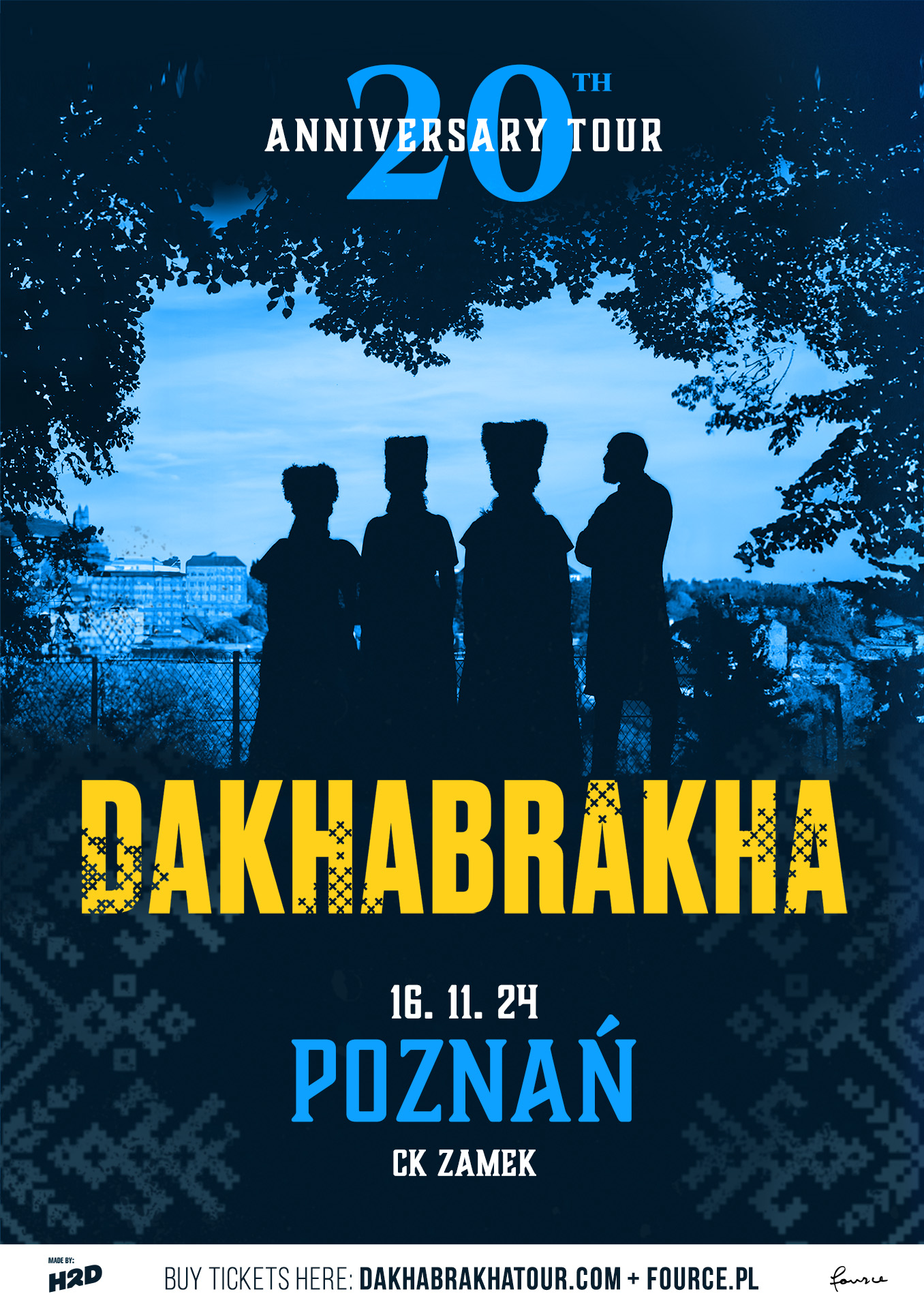 Tickets DakhaBrakha 16 november 2024 CK Zamek in Poznań